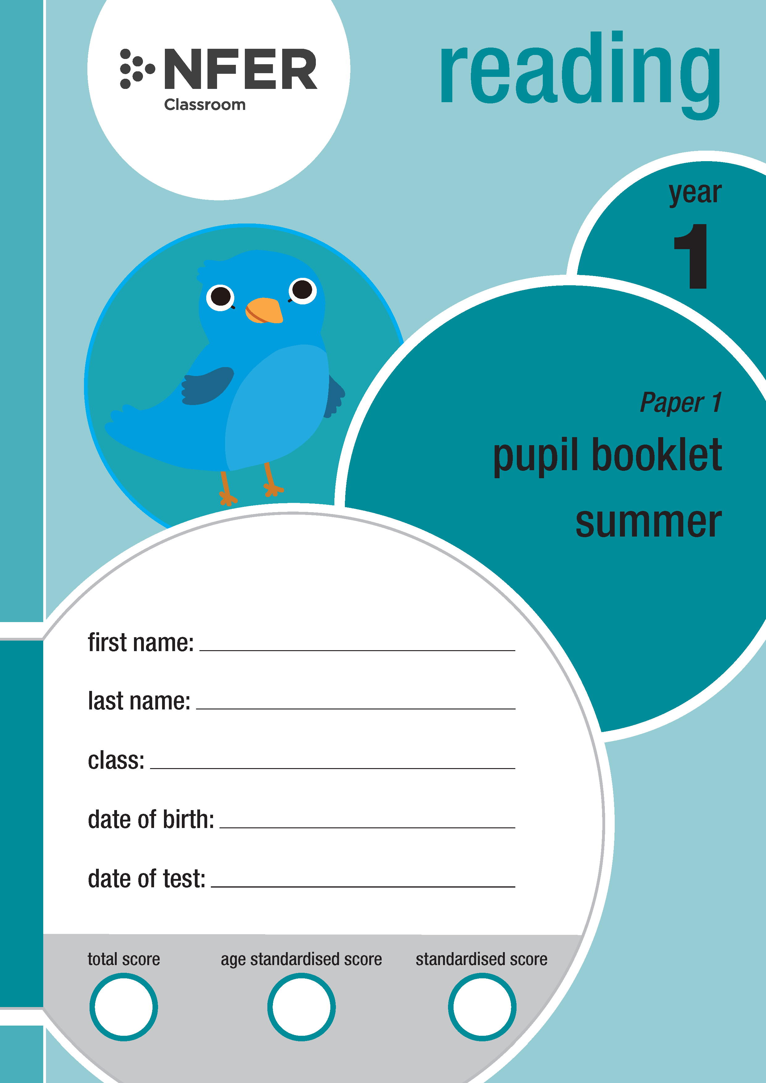 Year 1 Summer Reading Teacher guide - NFER