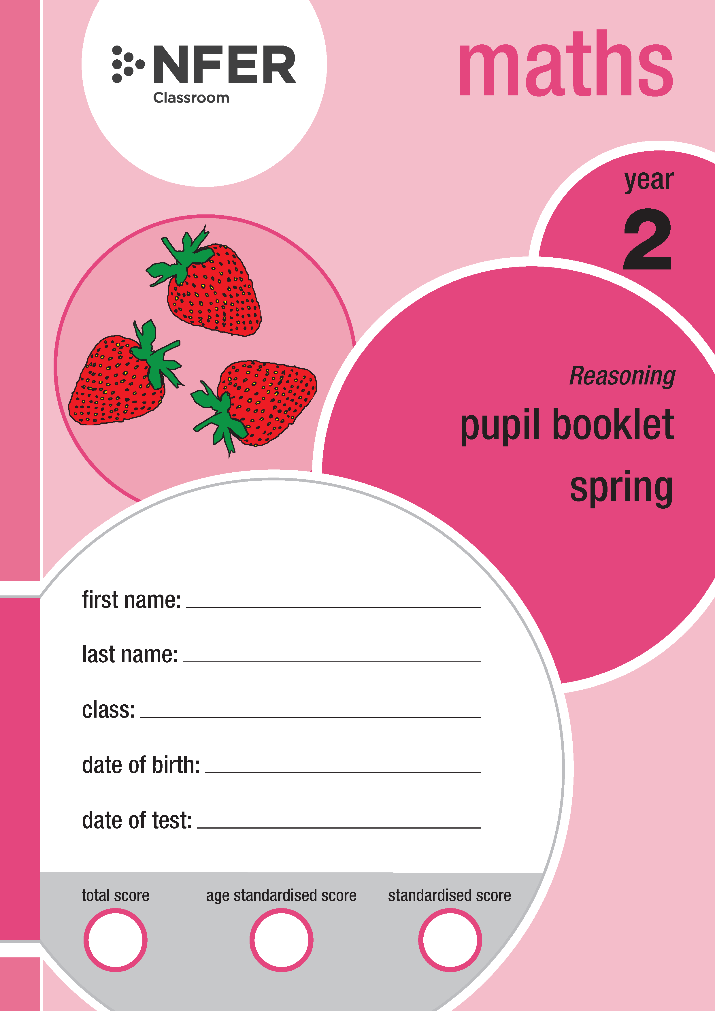 Year 2 Spring Maths reasoning pupil booklet pack - NFER