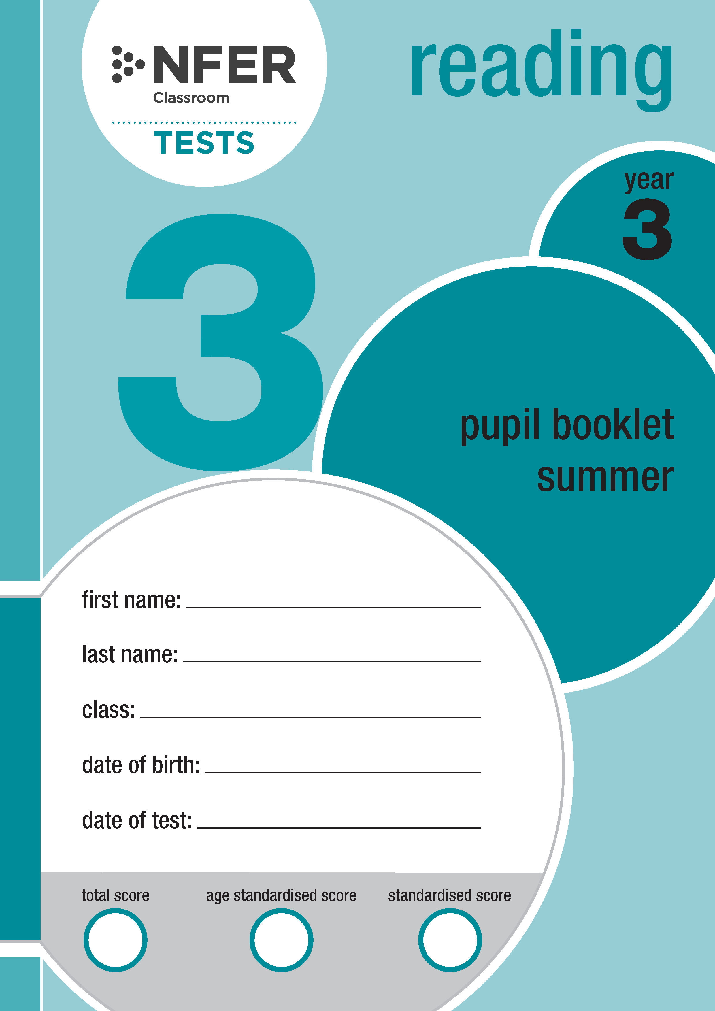 Year 3 Summer Reading and Maths Teacher guide pack - NFER