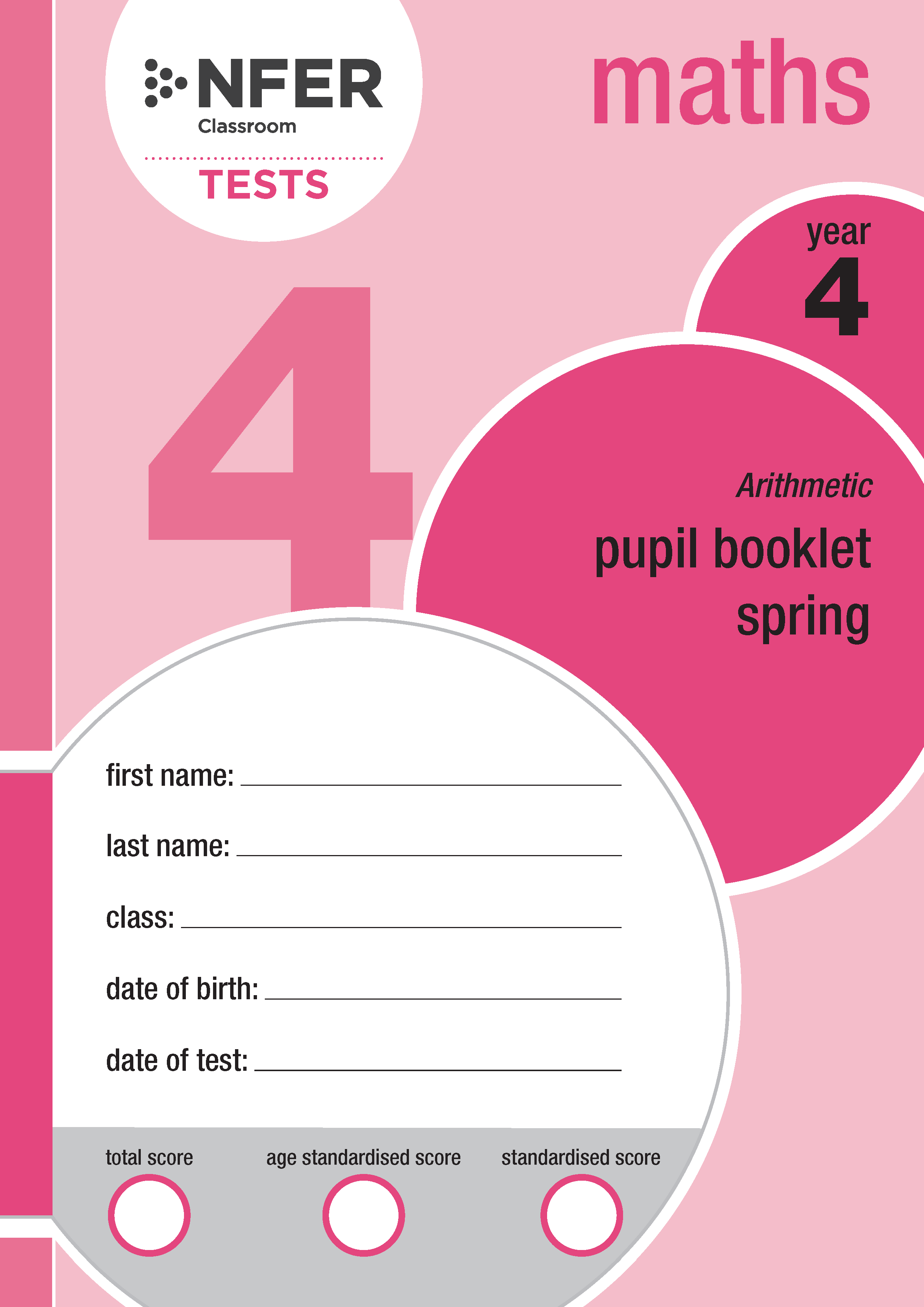 Year 4 Spring Reading and Maths Teacher guide pack - NFER