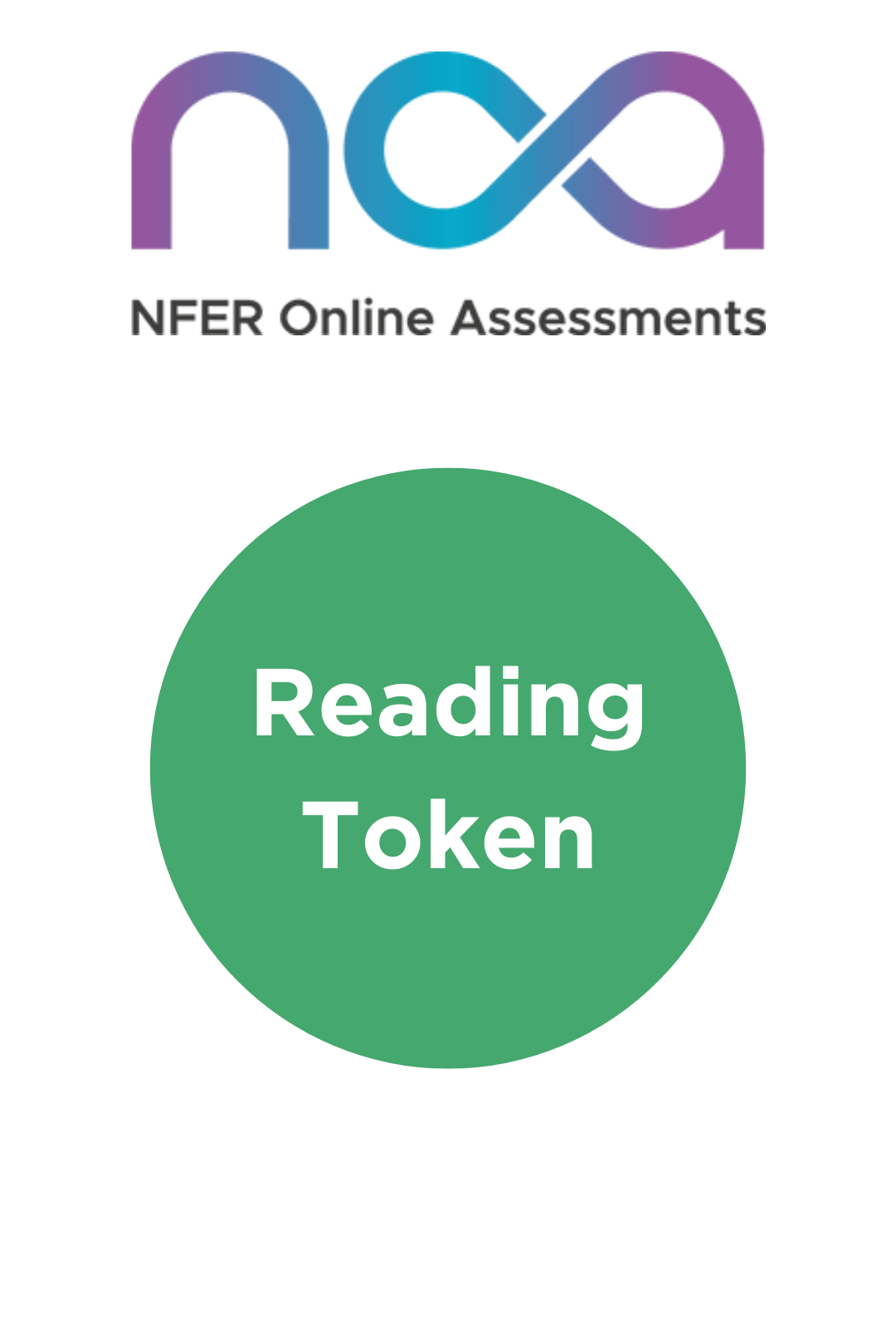 NFER Online Assessments Reading Tokens - NFER