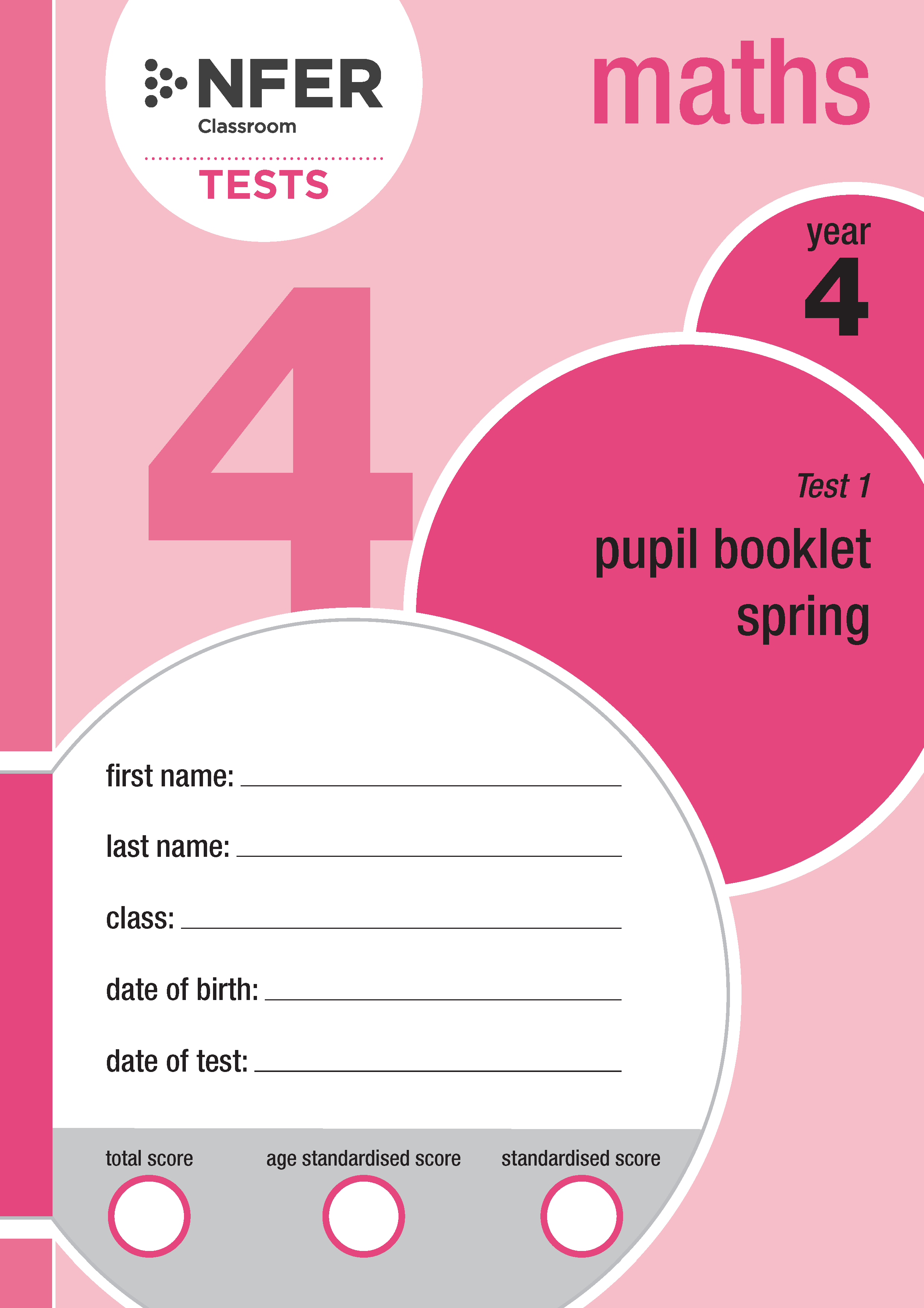 Year 4 Spring Reading and Maths Teacher guide pack - NFER