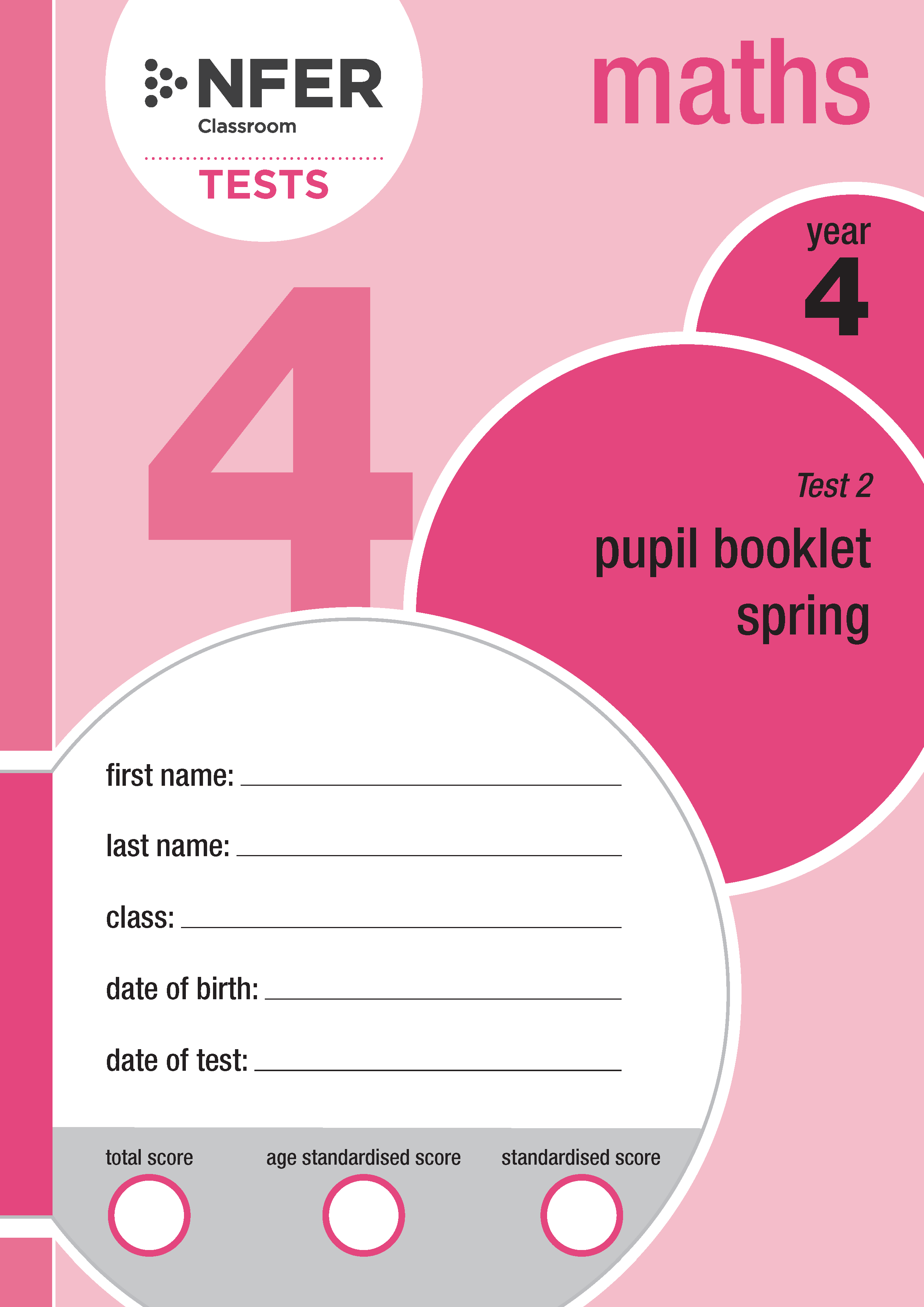 Year 4 Spring Reading and Maths Teacher guide pack - NFER
